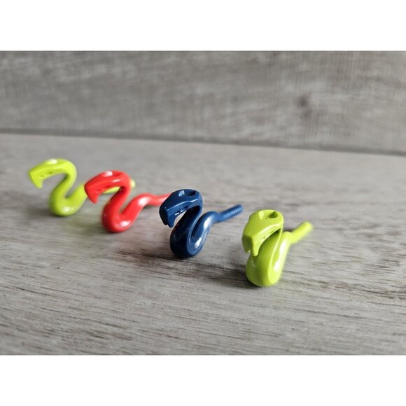 Lego | Toys | Lego Ninjago Raised Red White Lime Green Snake Mini ...